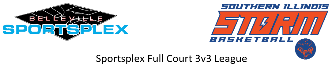 Sportsplex Full Court 3v3 Basketball League Registration - Storm Basketball